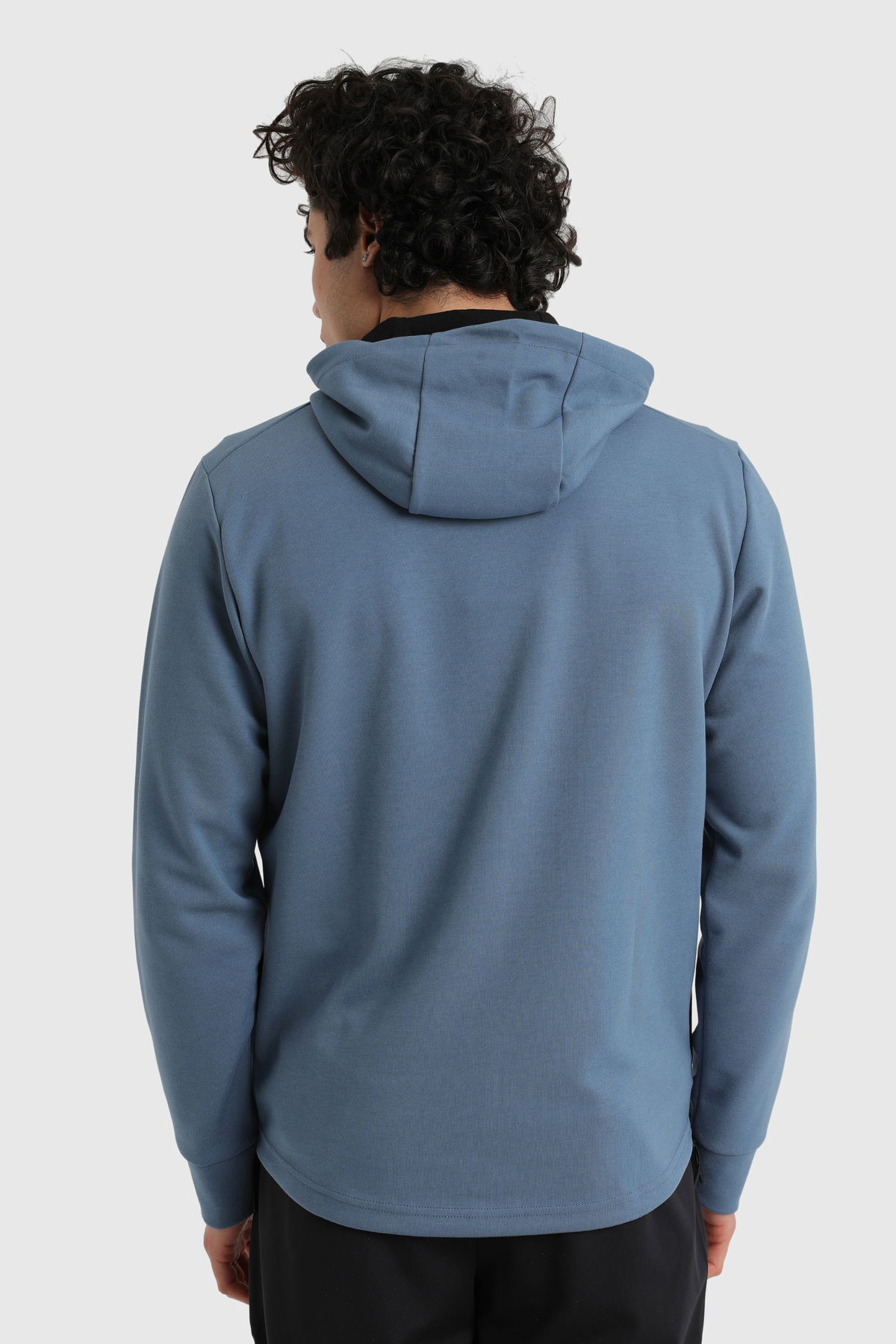 18025 - Indigo - Men's Hooded Zipper Sweatshirt - Whosale Airlife Store